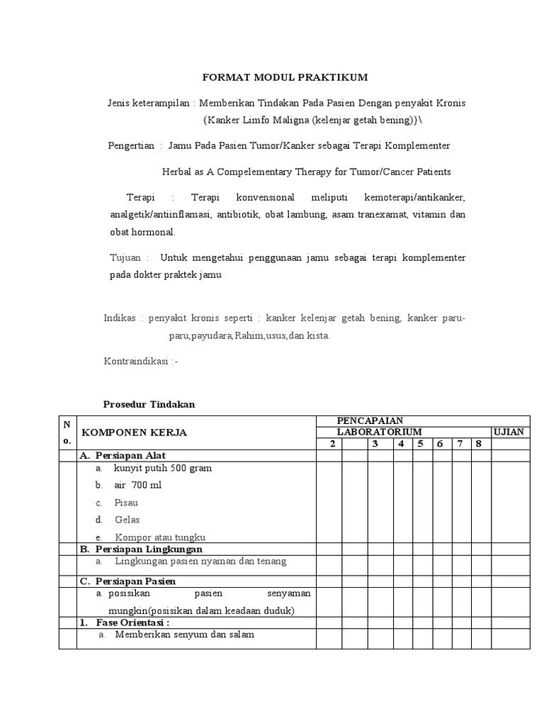 SOP (Format Modul Pratikum) | PDF