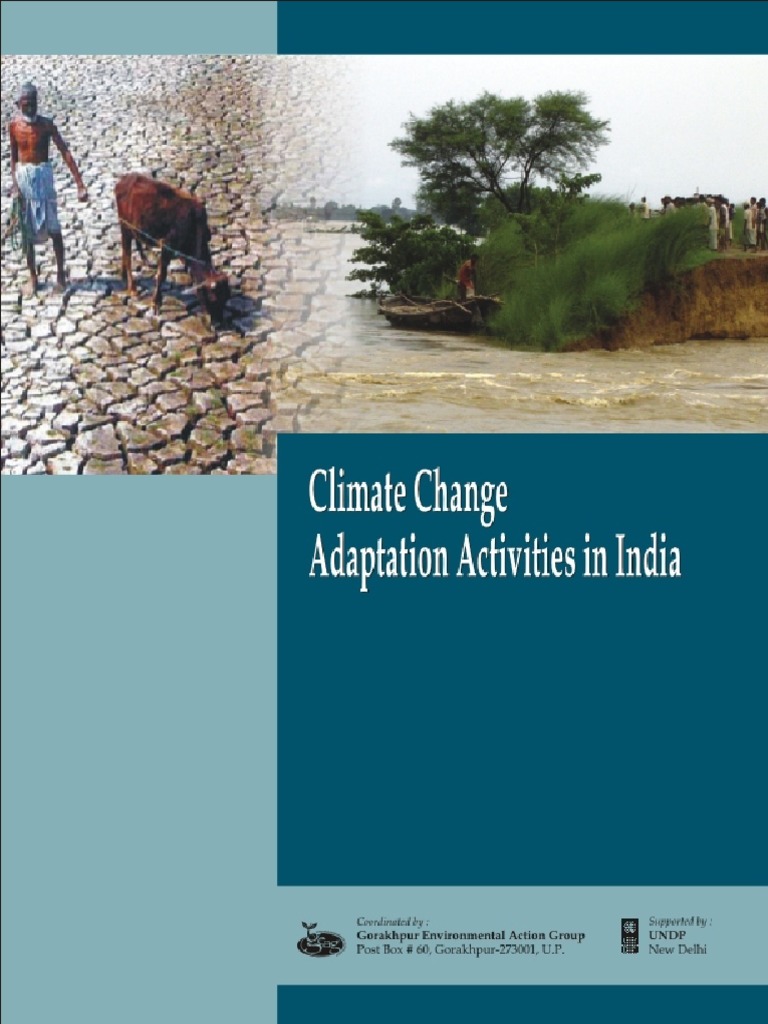 Climate Change Adaptation Activities in India Part I | PDF | Climate ...