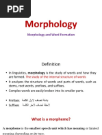 Morphological Trees | PDF | Morphology (Linguistics) | Symbols