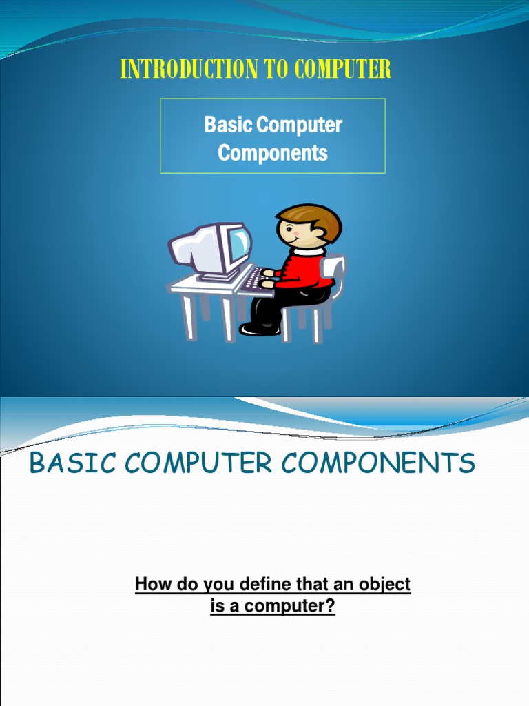 Computer Components | Download Free PDF | Computer Monitor | Computer Data Storage