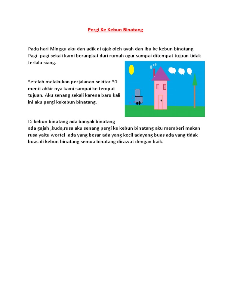 Pergi Ke Kebun Binatang | PDF Pergi Ke Kebun Binatang | PDF