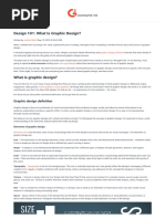 Graphic Design Research Worksheet | PDF