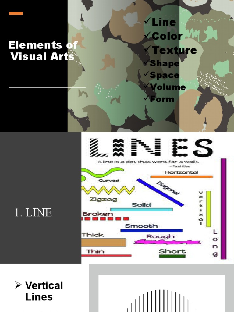Elements of Visual Arts Explained | PDF | Art