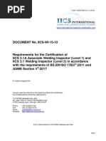 Example MDR Procedure | PDF | Specification (Technical Standard) | Welding