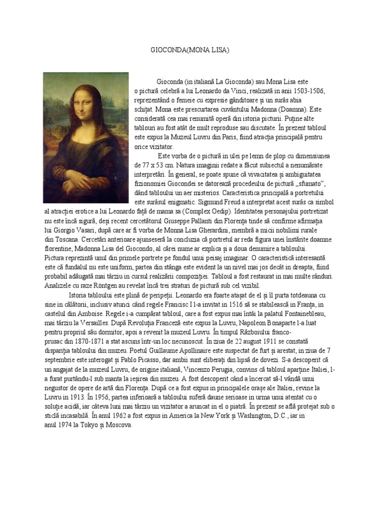 Mona Lisa | PDF