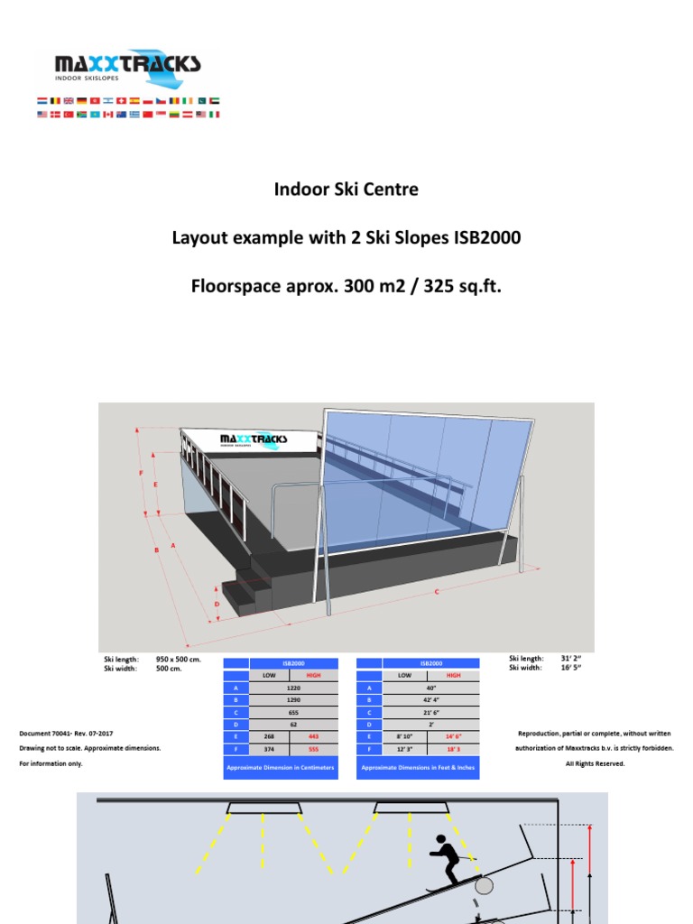 Indoor Ski Centre Layout ISB2000 | PDF | Metrology | Teaching Mathematics