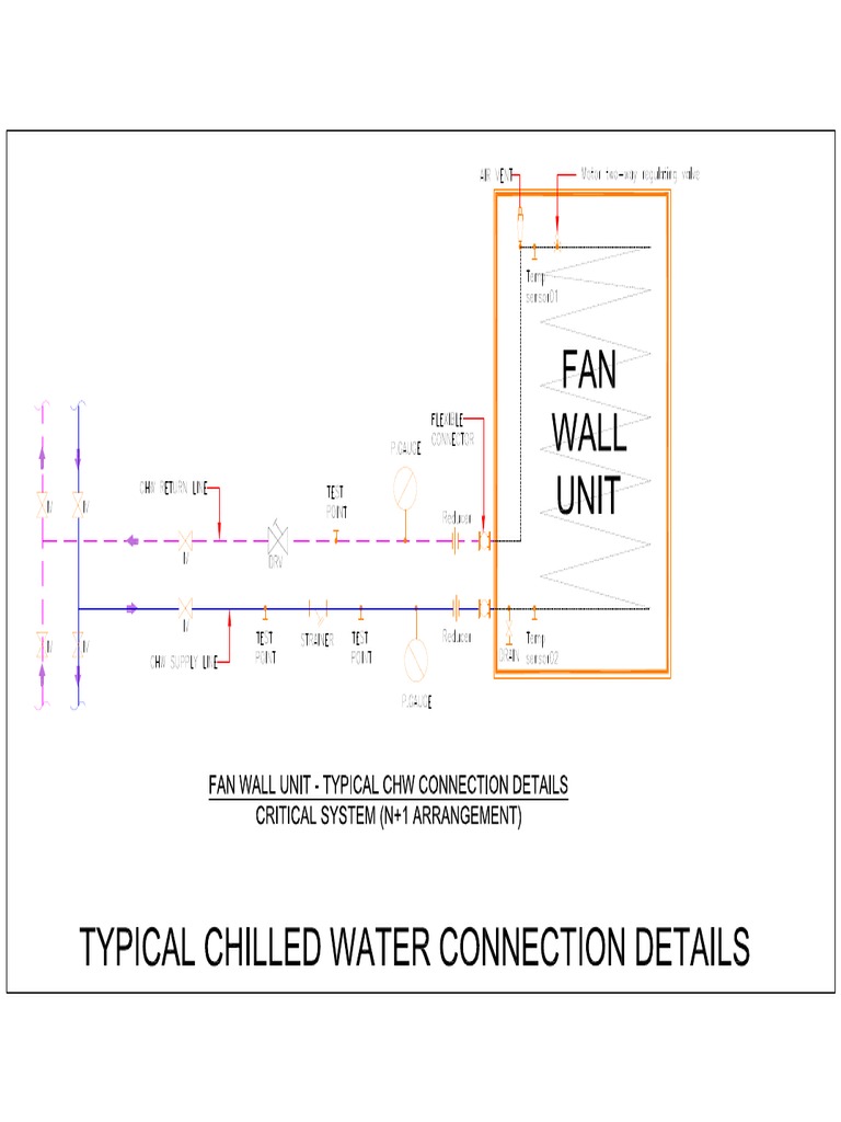 CHW Connection Typical FWU PDF | PDF