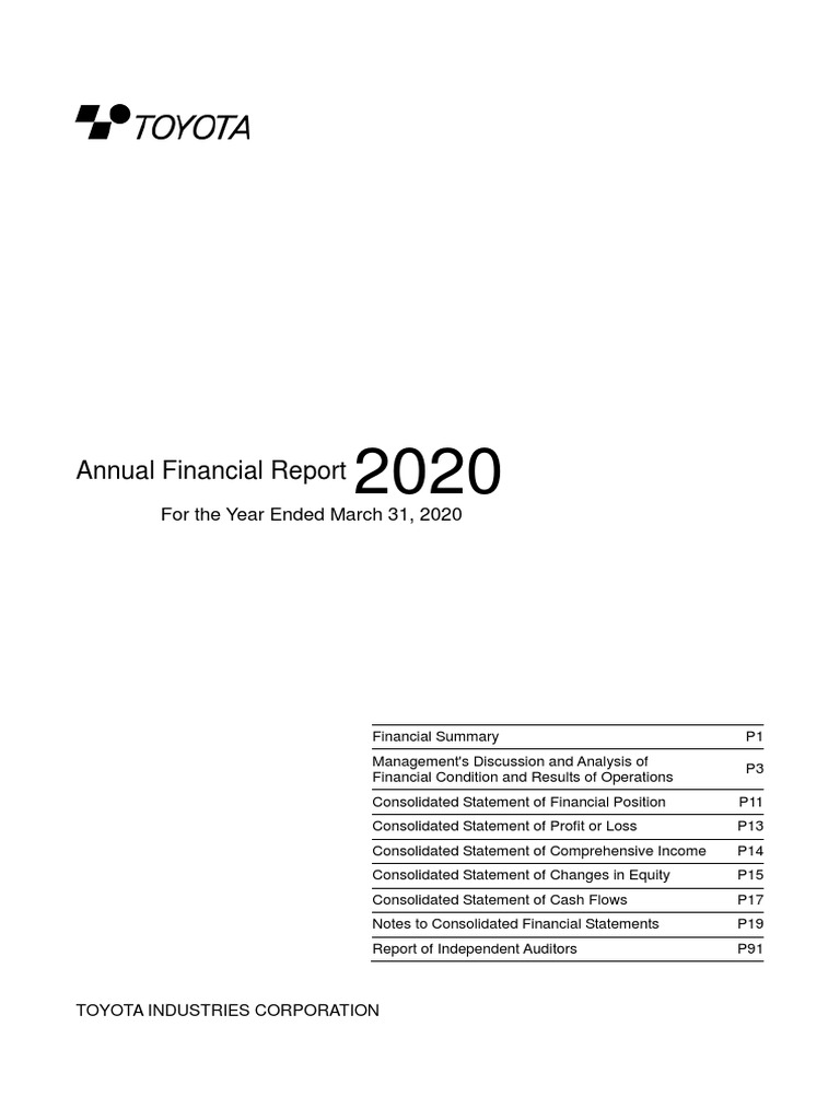 2020 Annual Financial Report E | PDF | Equity (Finance) | Dividend
