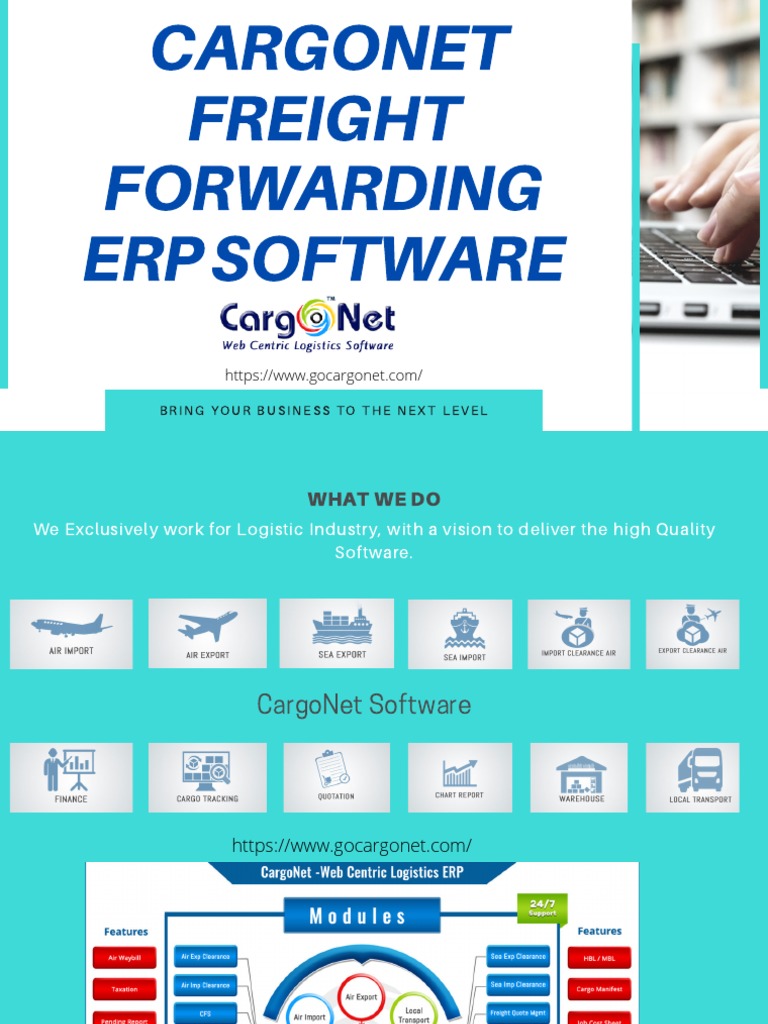 Best Freight Forwarding ERP Software - CargoNet PDF | PDF | Cargo | Voucher