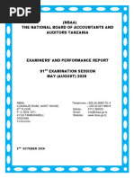 Isa 805 | PDF | Financial Audit | Auditor's Report