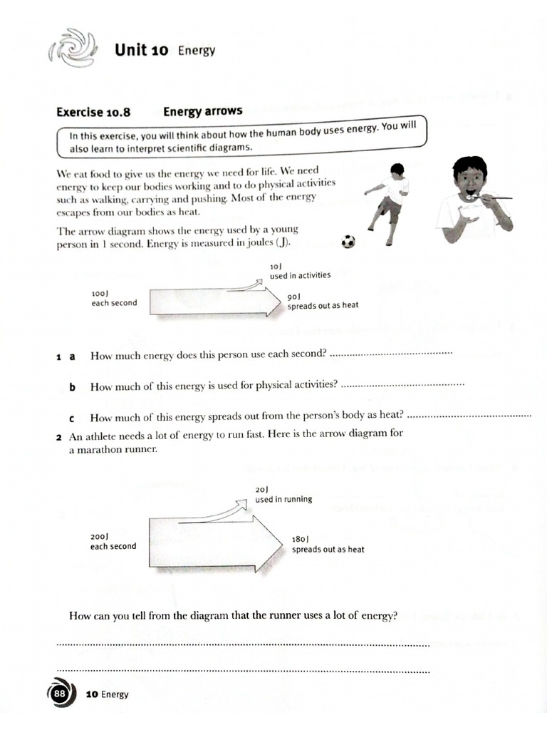 Exercises Worksheet (Energy) | PDF