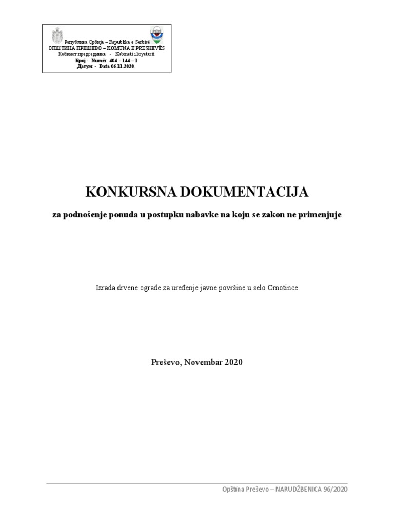 Konkursna Nar 96 2020 | PDF