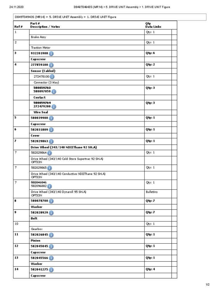 DRIVE UNIT Components | PDF | Screw | Car