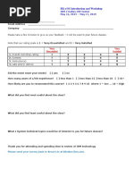 Housekeeping Evaluation Form-Drilling | PDF