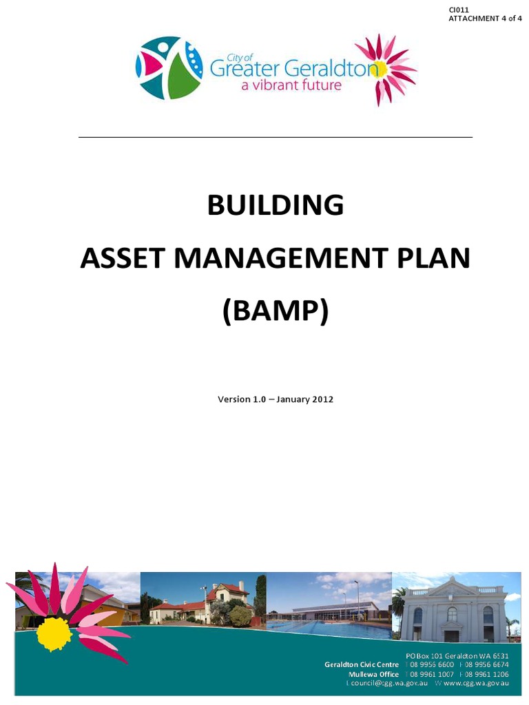 24D. CI011 ATT 4 of 4 Building Asset Management Plan Version 1.00 | PDF ...