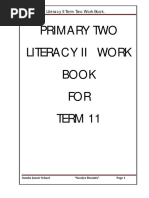 ENGLISH PRIMARY ONE Lesson Notes P - 1 Term II | PDF | Pronoun ...