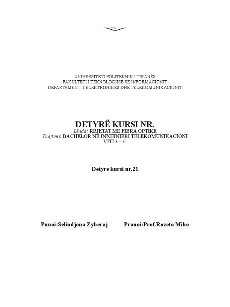 Rozeta-Detyr Kursi | PDF