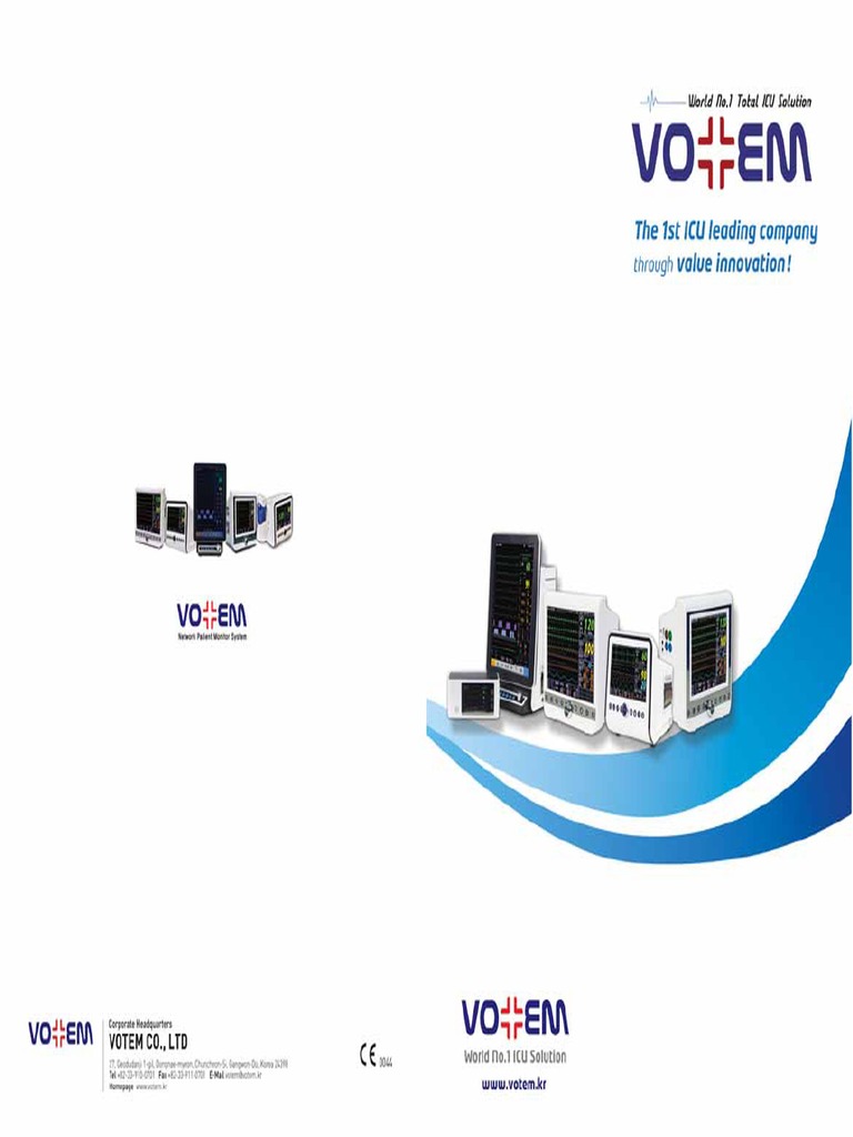 Votem Catalog Final (L) PDF | PDF | Electrocardiography | Electronic ...