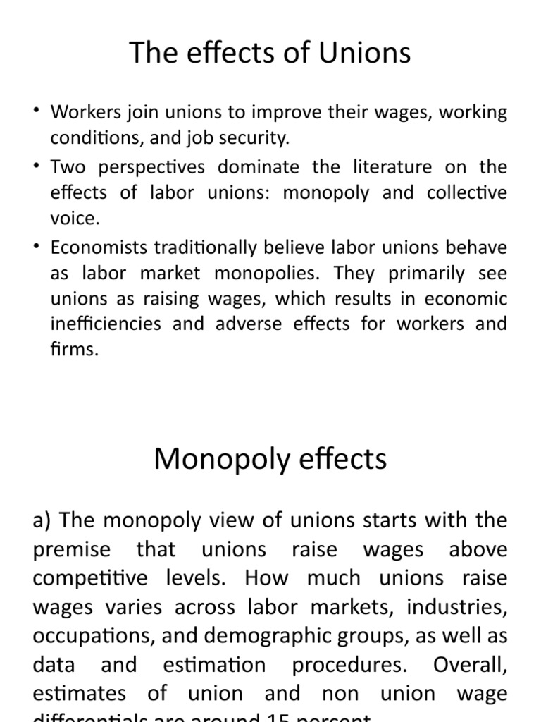 Labor Relation-Session 4 | PDF | Labour Economics | Monopoly