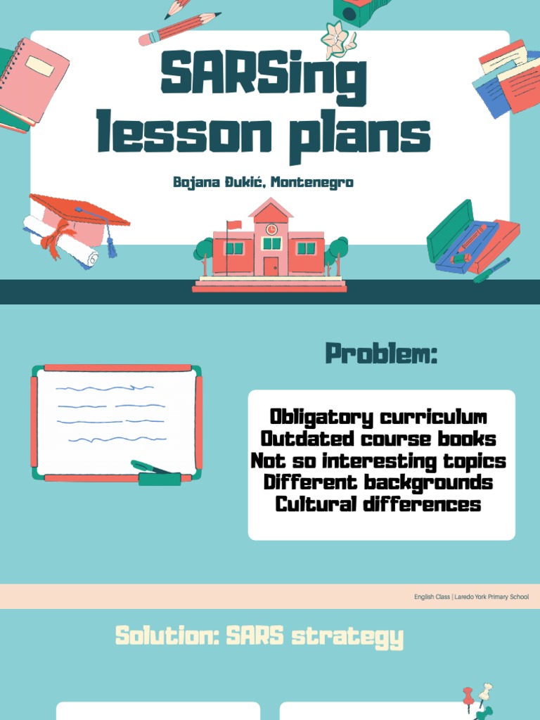 SARSing Lesson Plans | PDF | Lesson Plan | Human Communication