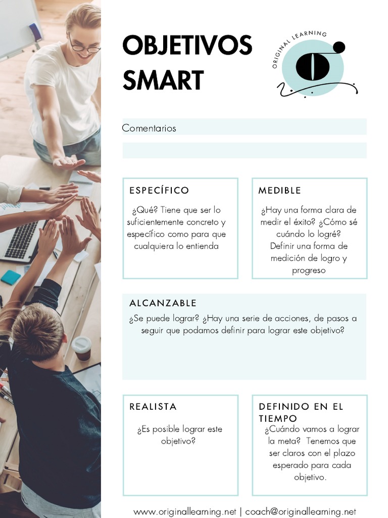 Template Objetivos SMART | PDF