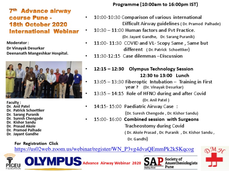 Airway Workshop Flyer | PDF | Science & Mathematics