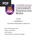 Lab Report Experiment 6 Diffraction Grating | PDF | Diffraction ...