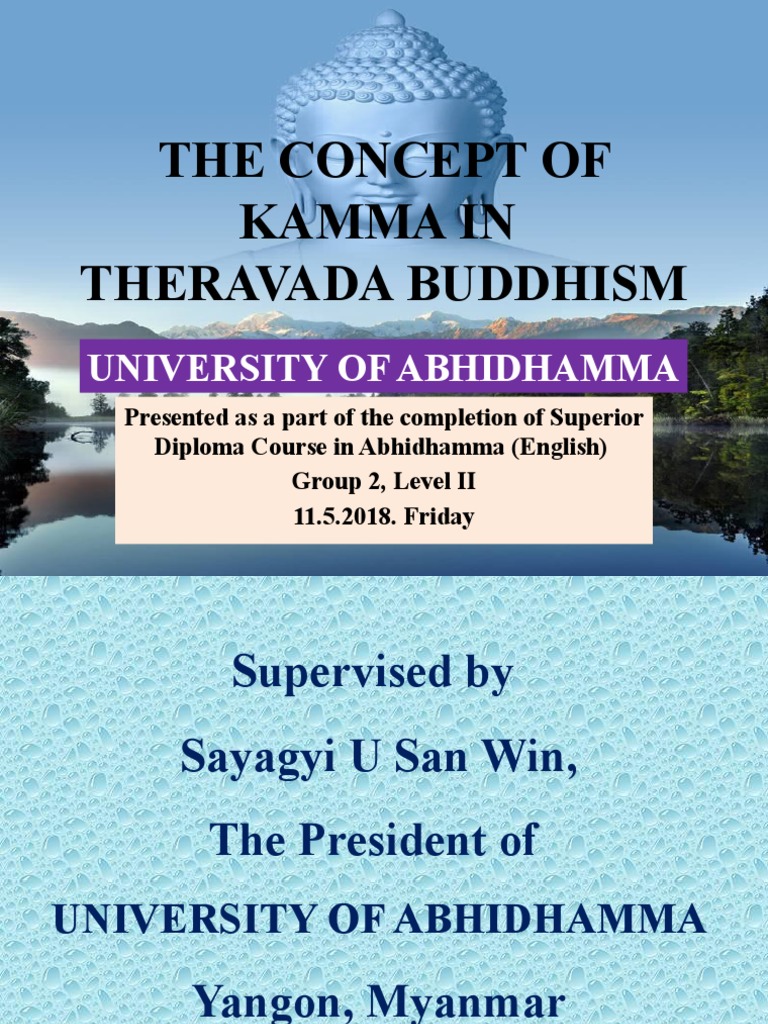 Classificaton of Kamma | PDF