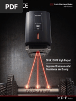 Keyence Hybrid Laser 3-Axis MD-X2020A - Specsheet | PDF | Universal ...