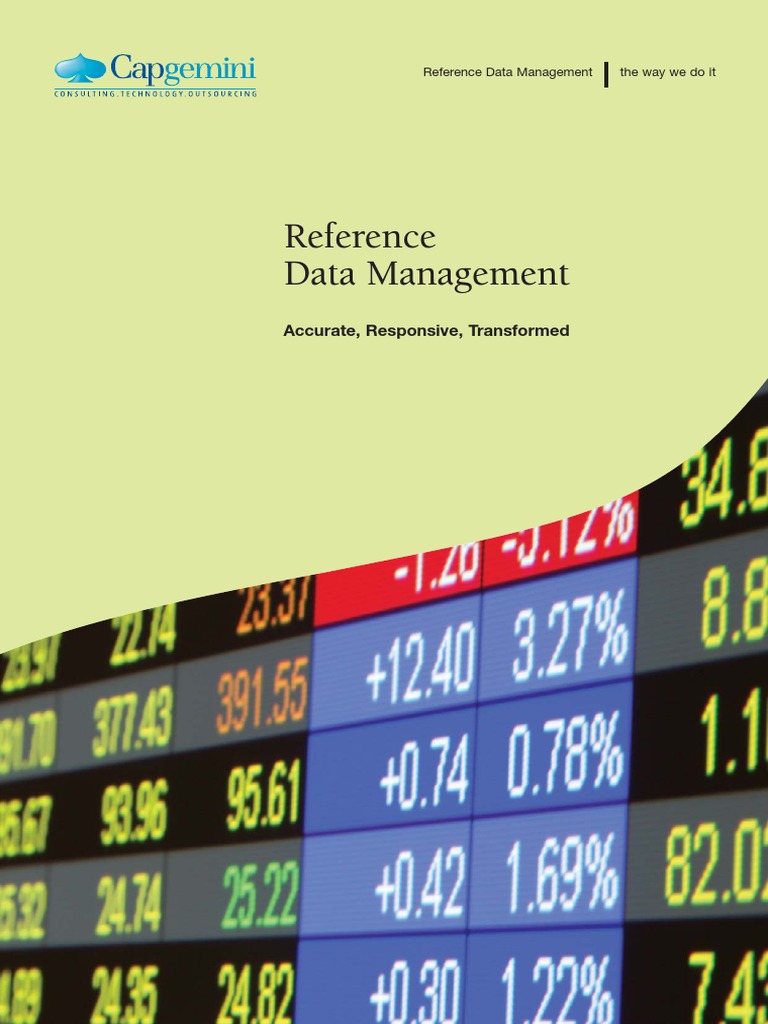 Reference Data Management: Accurate, Responsive, Transformed | Download ...