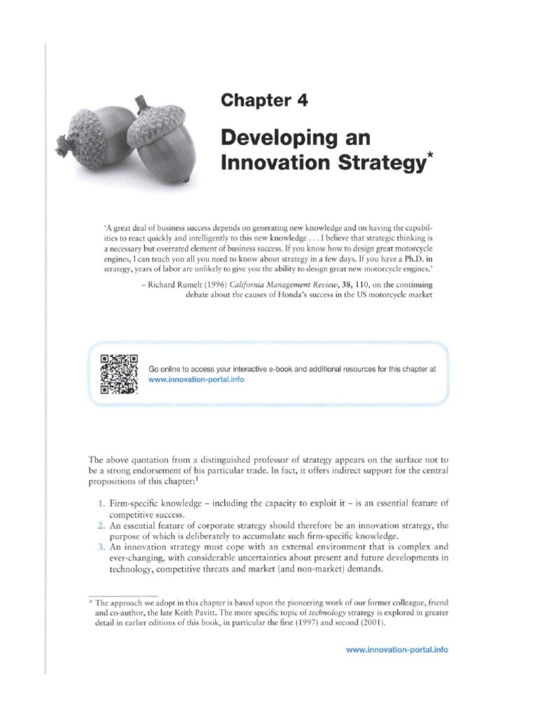 Chapter4 - Managing Innovation Integrating Technological, Market and ...