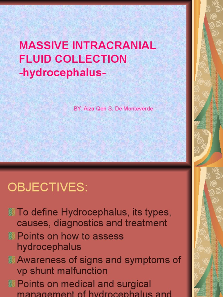 Massive Intracranial Fluid Collection | Download Free PDF ...