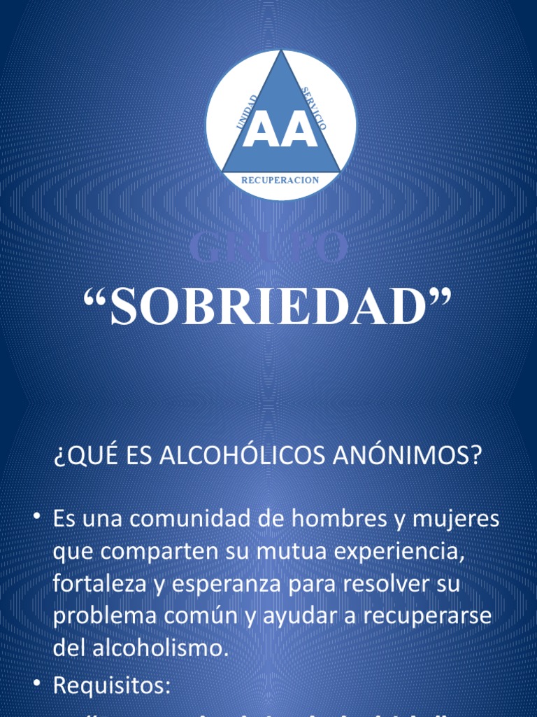 Alcoholicos Anonimos | PDF | alcoholicos anonimos | Alcoholismo