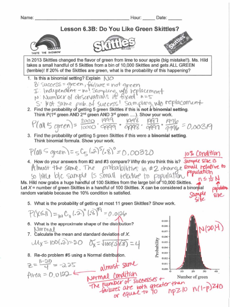 6 3B Notes KEY | PDF