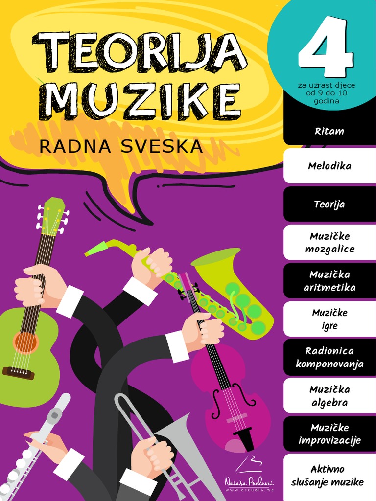 Solfedjo Radna-Sveska IV-razred Finalno-002 PDF | PDF