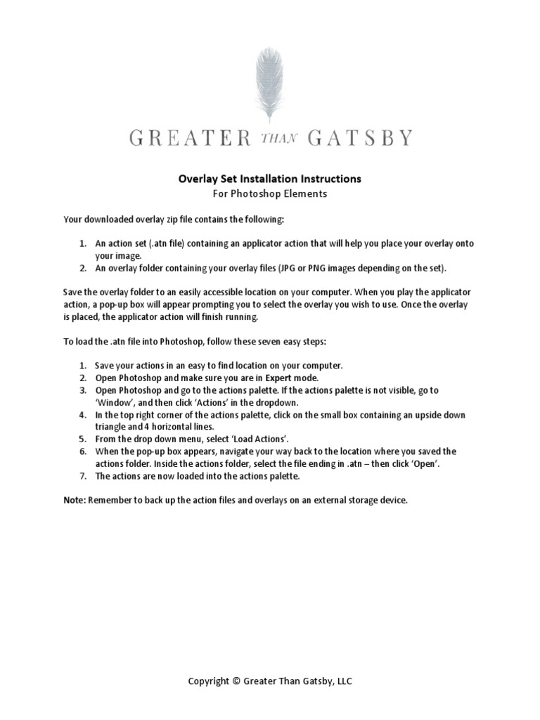 Overlay Installation Instructions PSE | PDF