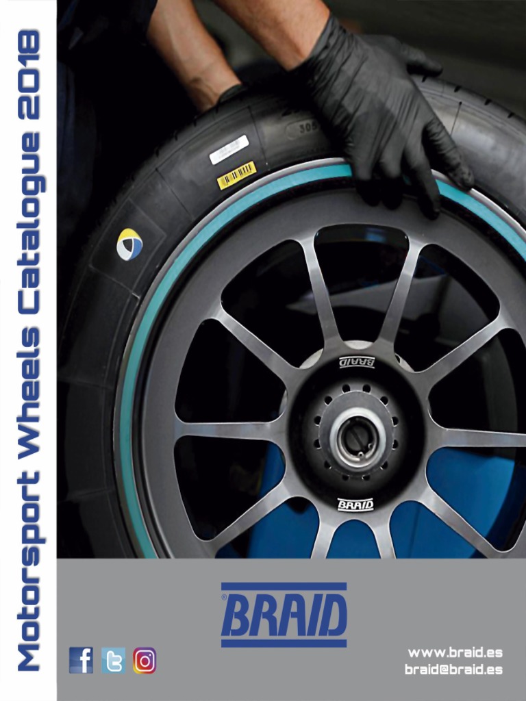 Catalogo Llantas Braid 2019 | PDF