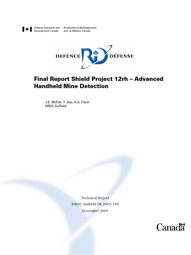 Final Report Shield Project 12rh Advance | PDF | Land Mine | Science
