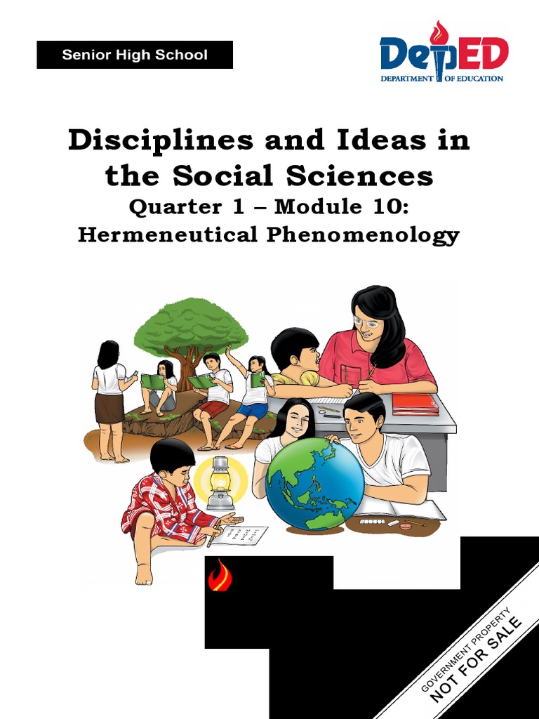 Disciplines And Ideas In The Social Sciences Quarter 1 Module 10