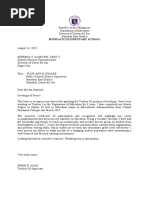 Request Letter Tor | PDF