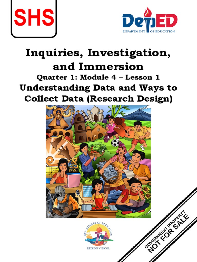 Inquiries, Investigation, and Immersion: Understanding Data and Ways To ...