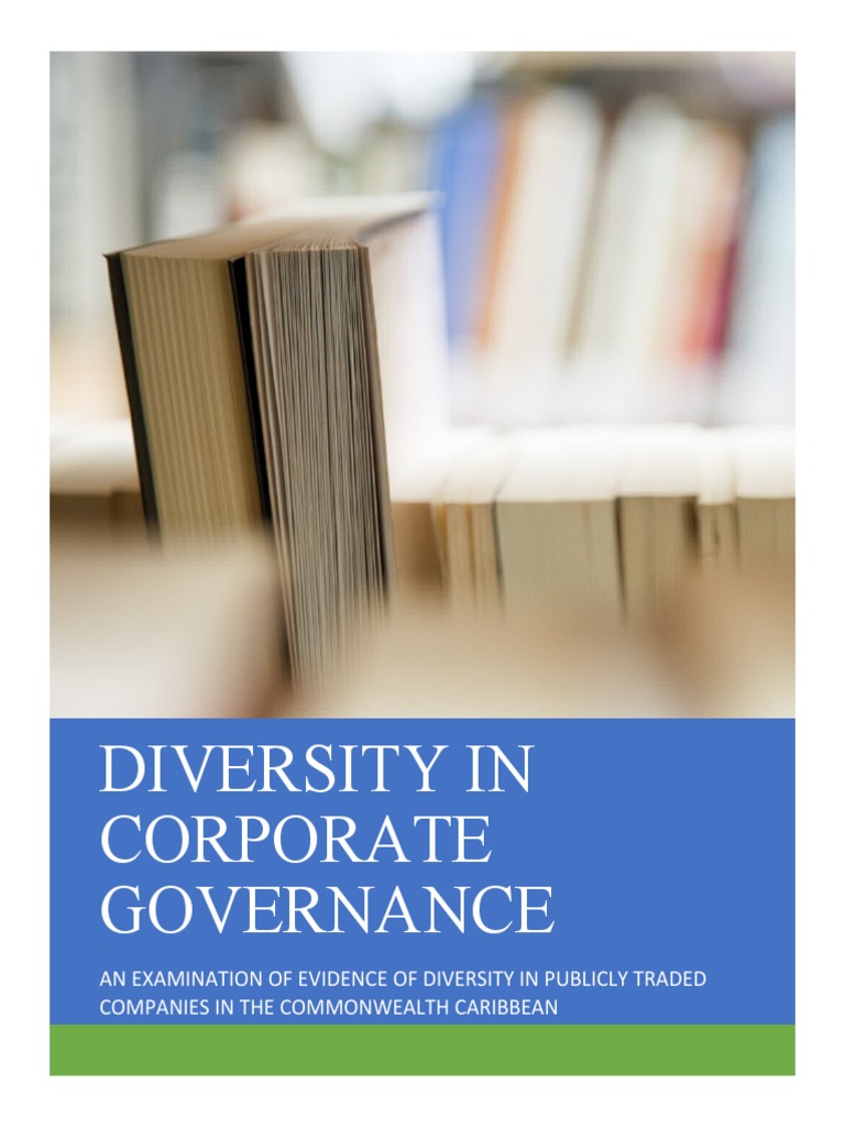 Diversity in Corporate Governance | PDF | Corporate Governance | Governance