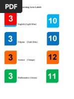 Increments Table and Rubrics | PDF | Educational Stages