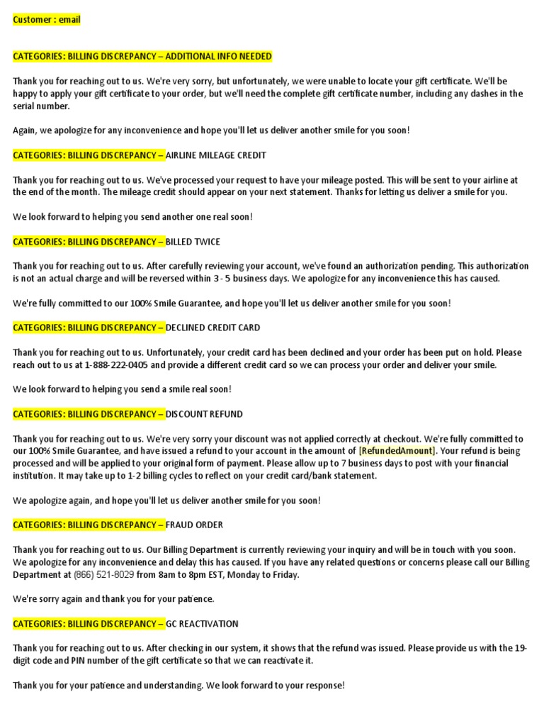 Email Templates For Training | PDF | Credit | Finance & Money Management