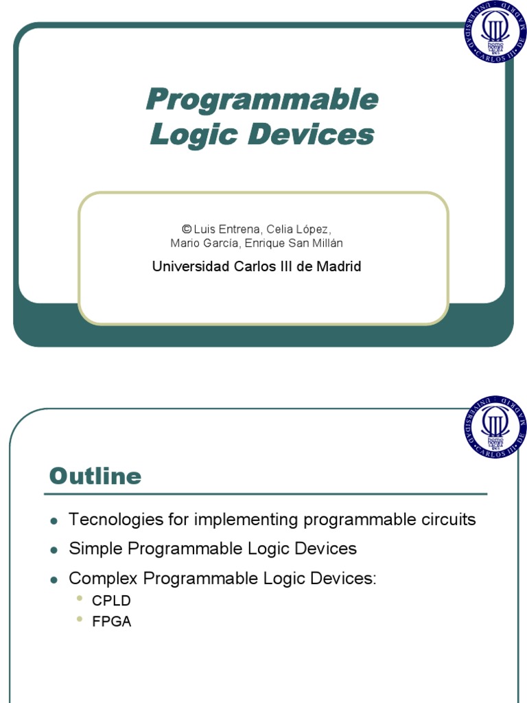 Unit09.programmable Logic Devices English | PDF | Field Programmable Gate Array | Logic Gate