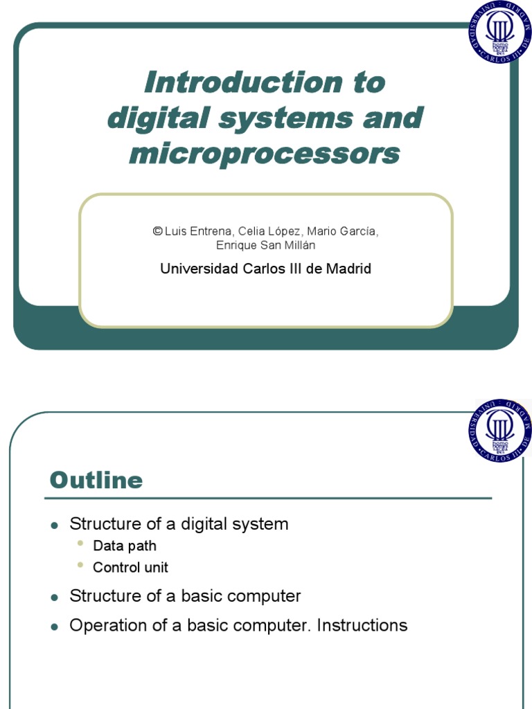 Unit10.digital Systems English - Rev | PDF | Central Processing Unit ...
