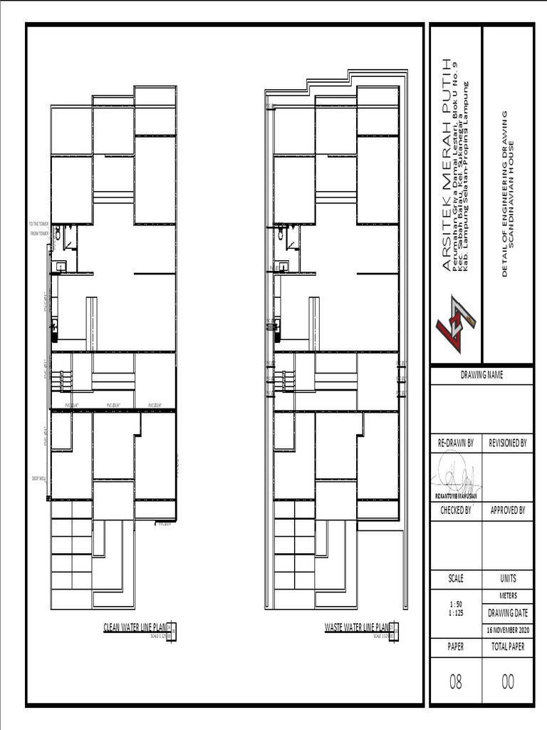 Drawing Name: Meters 1: 125 1: 50 | PDF