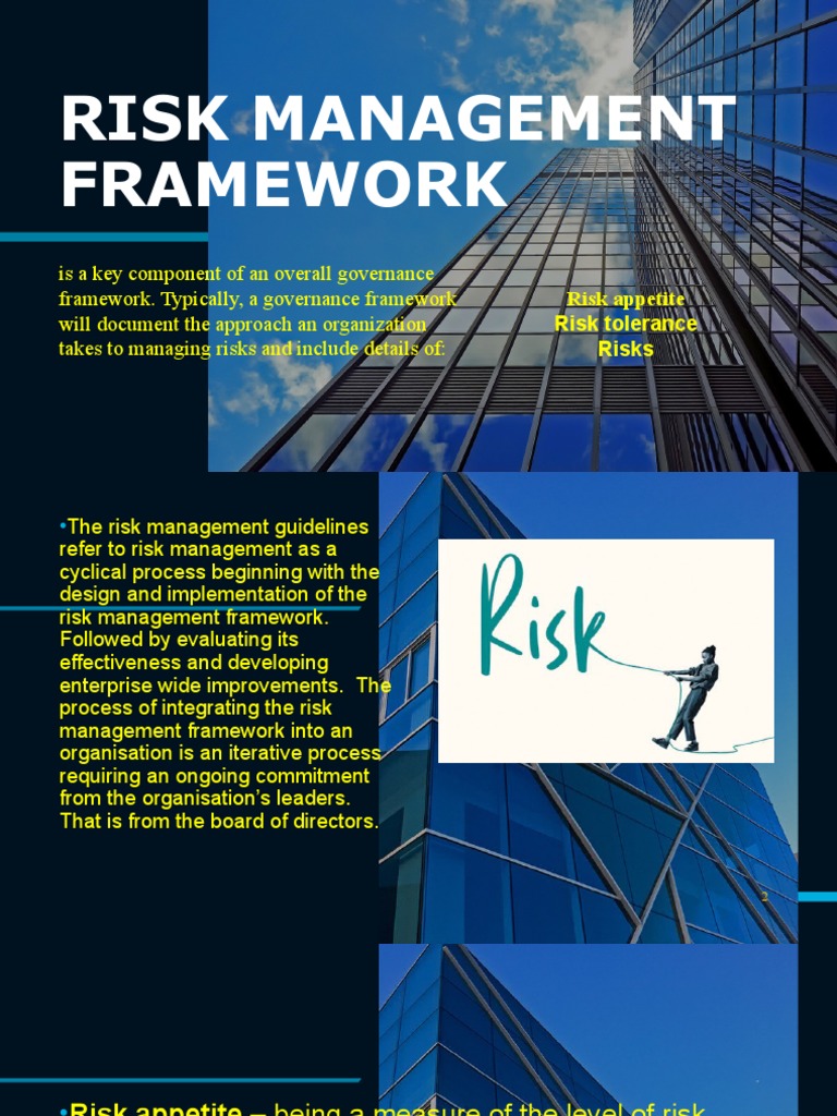 Risk Management Framework | PDF | Risk Management | Risk