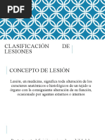 Agentes Contundentes y Lesiones Médicas | PDF