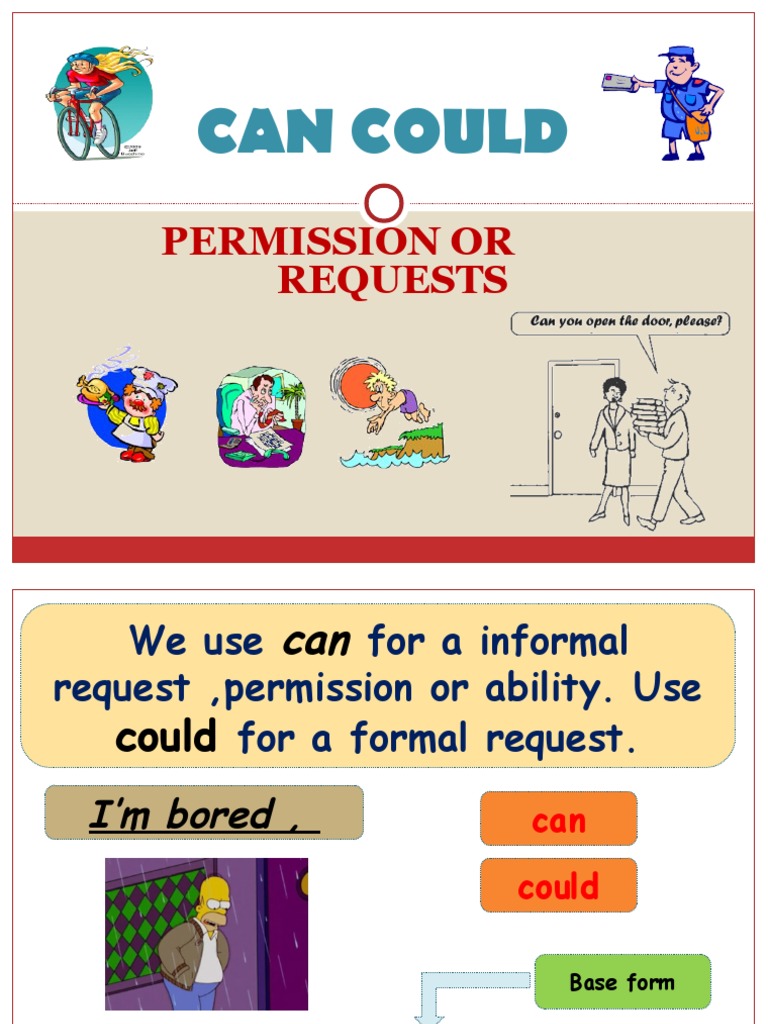 Can and Could: Requests and Permissions | PDF